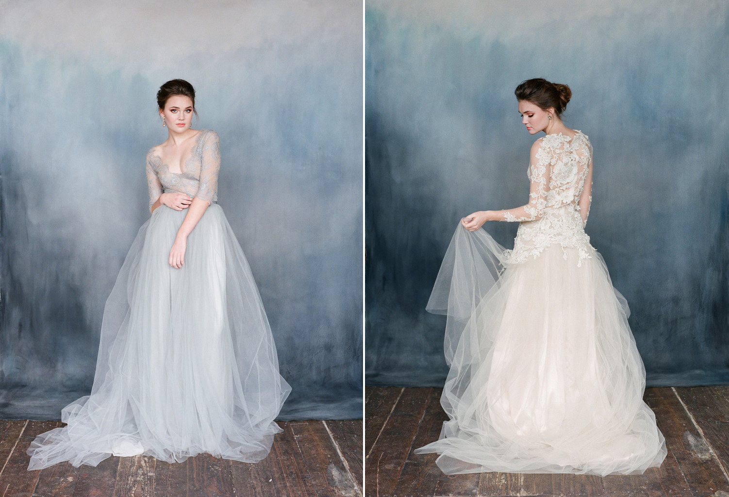 Emily Riggs bridal romantic & beautiful wedding dresses - Chic ...