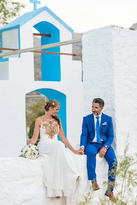 Beautiful wedding in Symi island | Alexandra & Alexadre - Chic ...