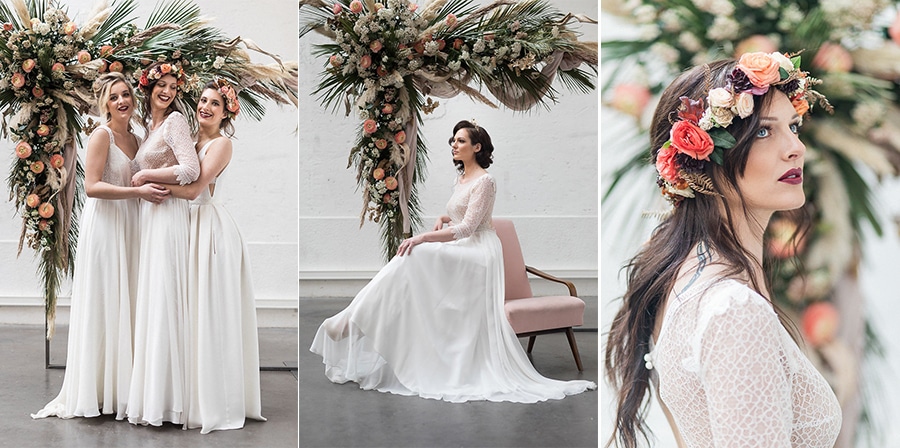 Inspiration shoot with gorgeous creations - Chic & Stylish Weddings