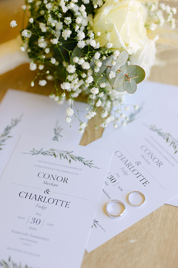 Boho seaside wedding with macrame and pampas grass | Charlotte & Conor ...
