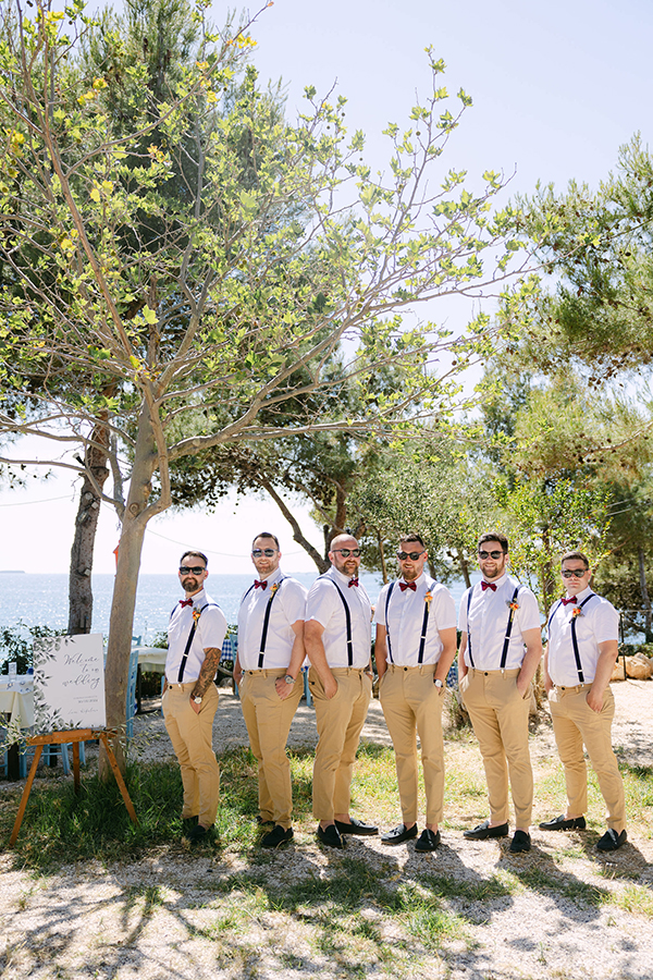 Boho seaside wedding with macrame and pampas grass | Charlotte & Conor ...