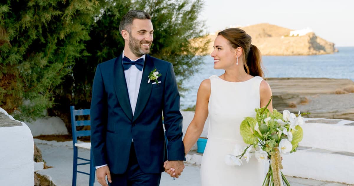 Seaside wedding with elegant garden vibes | Anso & Harris - Chic ...