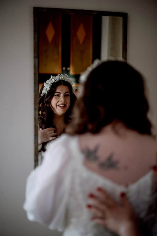 A serene coastal wedding with rustic Mediterranean details | Katie ...